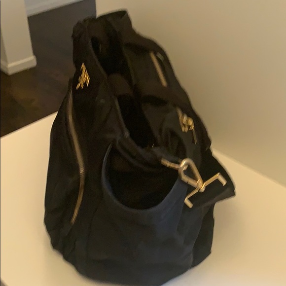 Prada | Bags | Prada Diaper Bag With Gold Hardware | Poshmark